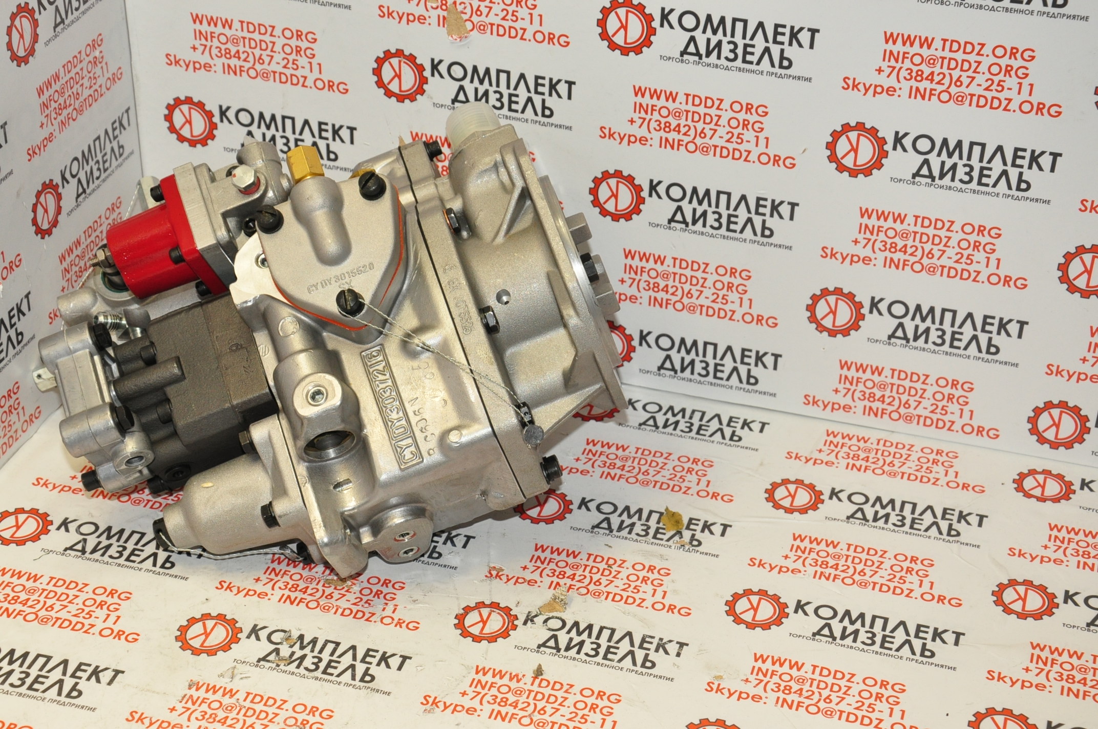 Топливный насос (Калибровка E665 - Мотор Cummins KTA19 C600) Cummins ...